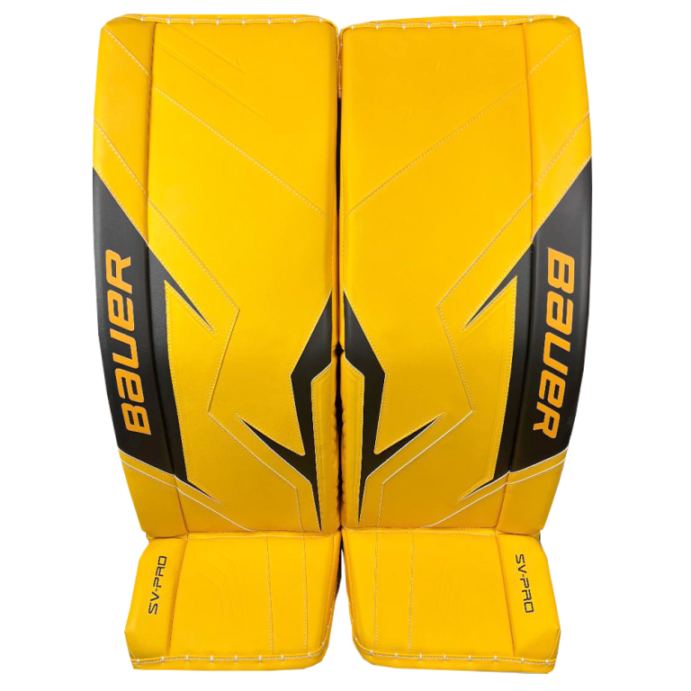Goalies Plus - (Best Price) Bauer SV-Pro Senior Goalie Leg Pads ...
