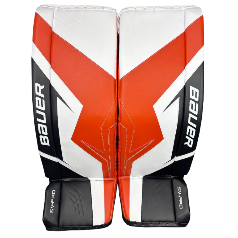 Goalies Plus - (Best Price) Bauer SV-Pro Senior Goalie Leg Pads ...